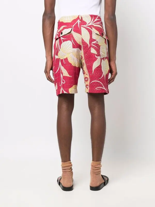 PRESIDENT’S Botanical-print Bermuda Shorts