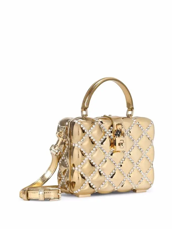 Dolce & Gabbana Dolce Box Bag - Gold