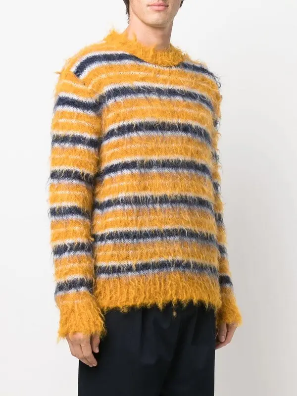 Marni Striped Long-sleeve Sweater