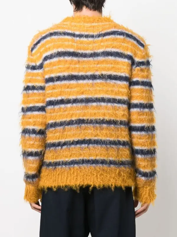 Marni Striped Long-sleeve Sweater