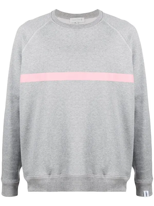 Mackintosh Stripe Detail Sweatshirt