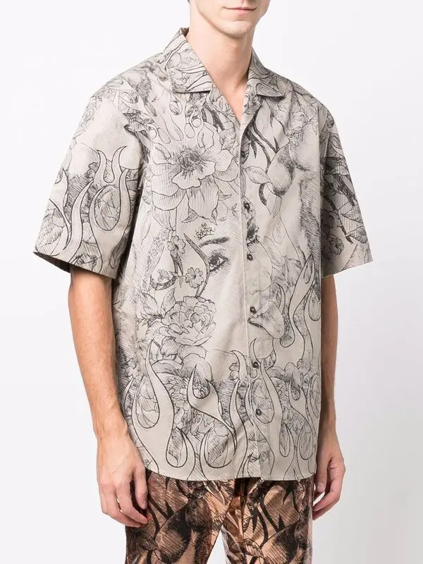Dsquared2 Graphic-print Shirt