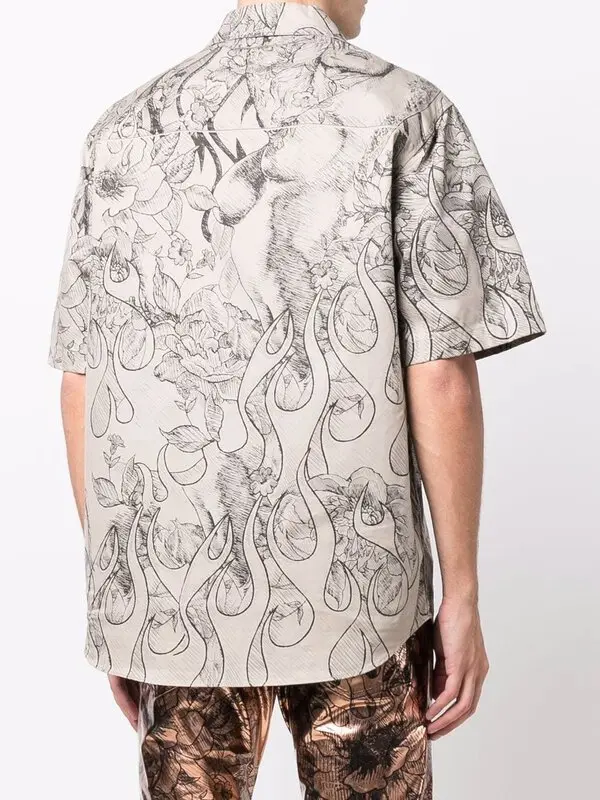 Dsquared2 Graphic-print Shirt