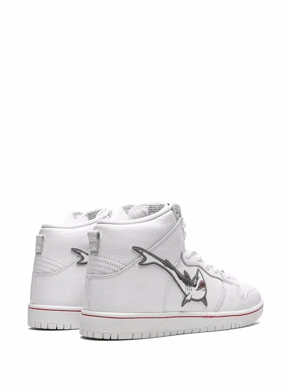 Nike Sb Dunk High Pro Iso Oski Sneakers - White