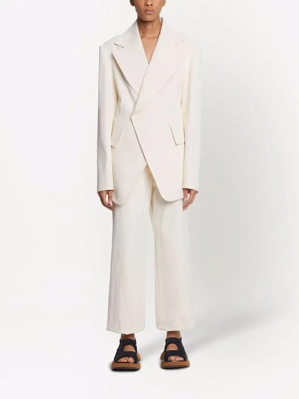 Proenza Schouler Midweight Linen Blend Blazer