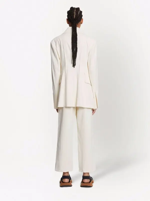 Proenza Schouler Midweight Linen Blend Blazer