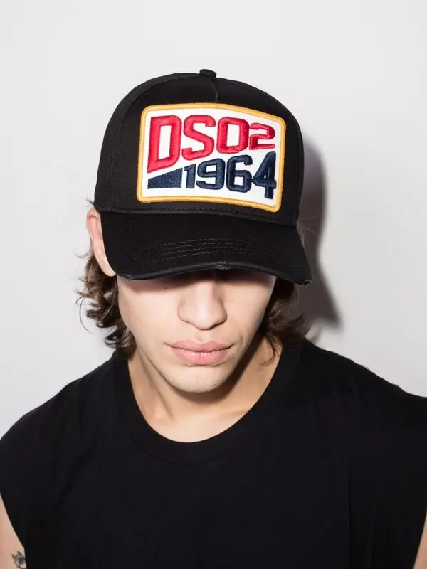 Dsquared2 1964 Logo Patch Baseball Cap