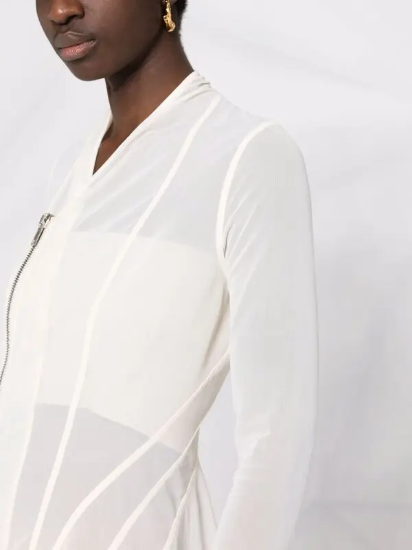 Rick Owens Sheer Bomber Jacket