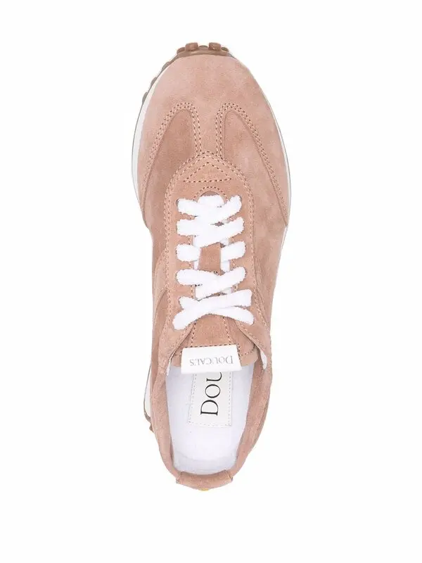 DOUCAL'S Logo Patch Detail Sneakers