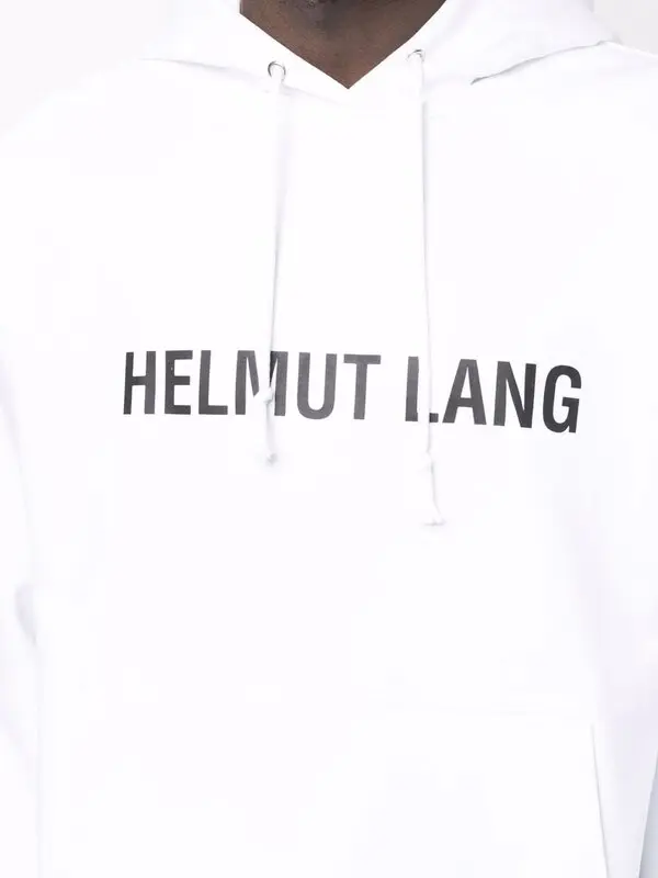 Helmut Lang Logo-print Drawstring Hoodie