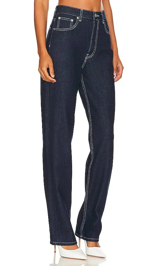 EB DENIM High-rise Straight Jeans
