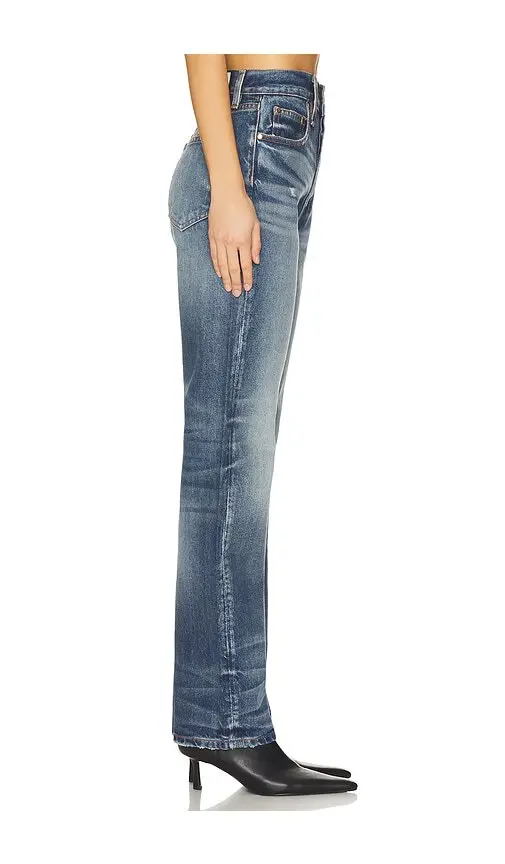 EB DENIM High-rise Straight Jeans