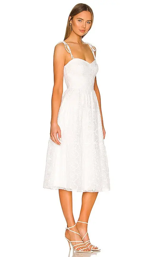 Amanda Uprichard Tula Dress In White