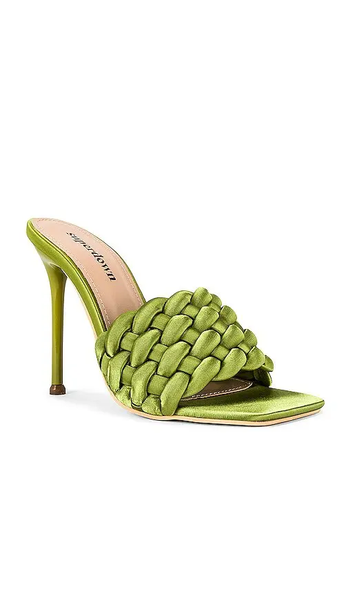 Superdown Jocelyn Square Toe Stiletto Mules