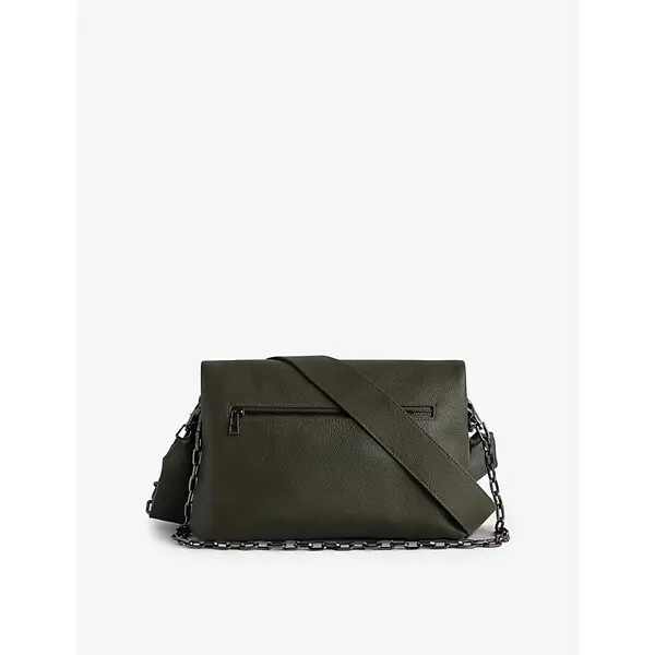 Zadig&Voltaire Rocky Grained-leather Cross-body Bag