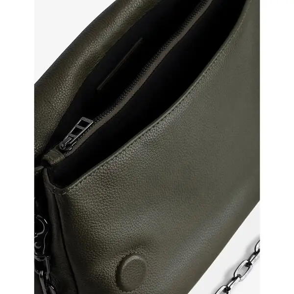 Zadig&Voltaire Rocky Grained-leather Cross-body Bag