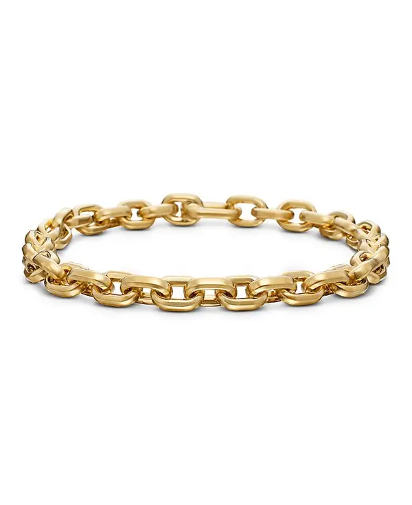 David Yurman Deco Chain Link Bracelet - Gold