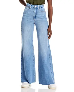 Good American Good Waist Palazzo Jeans