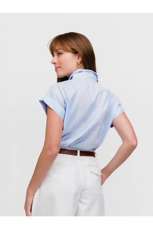 SARAH ALEXANDRA Cap Sleeve Amalfi Coast Top