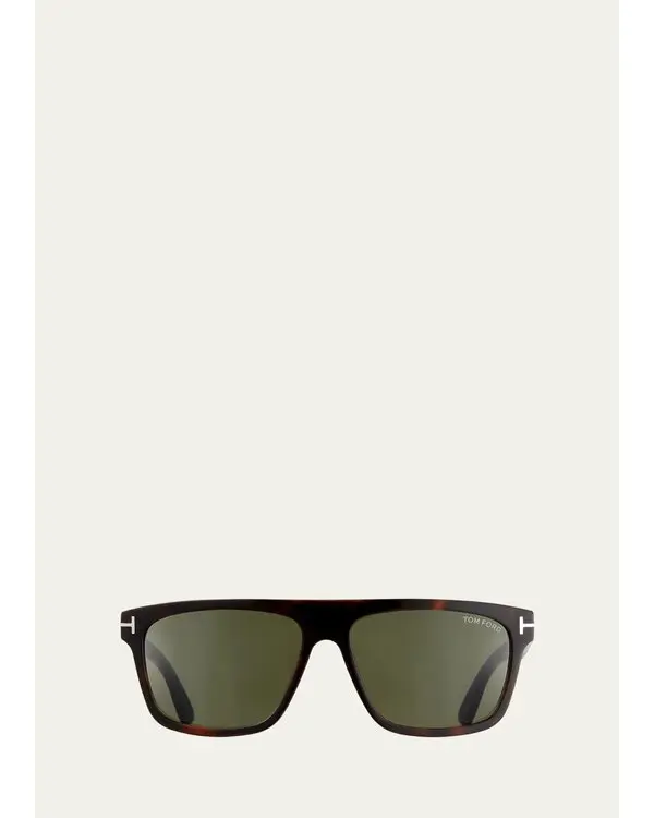 TOM FORD Thick Square Acetate Sunglasses