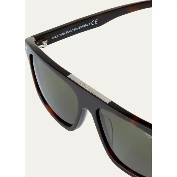 TOM FORD Thick Square Acetate Sunglasses