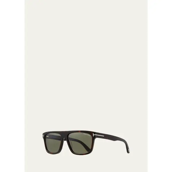 TOM FORD Thick Square Acetate Sunglasses