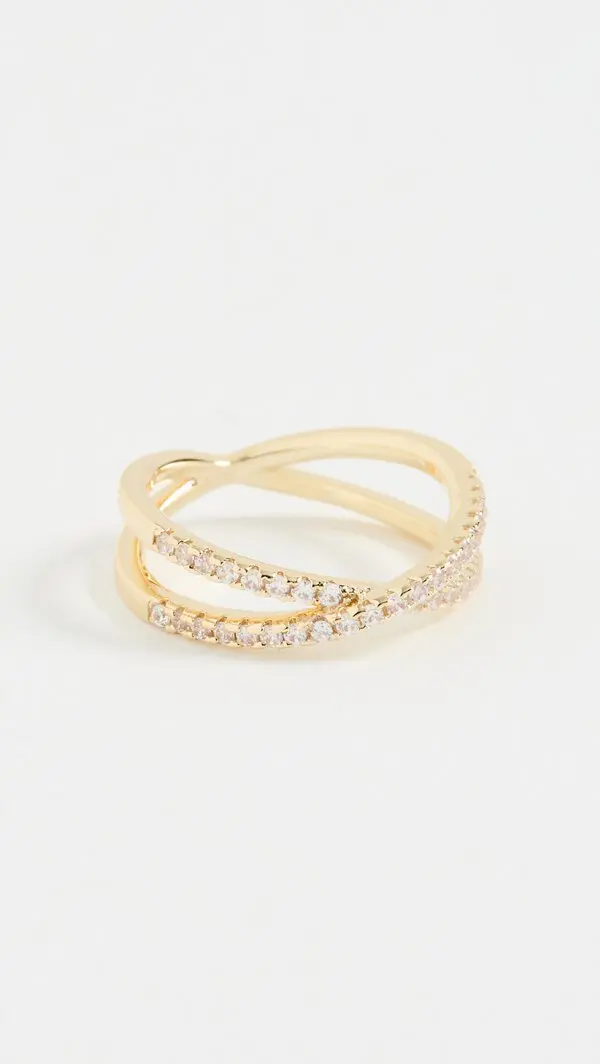 Shashi Stacey Pave Ring