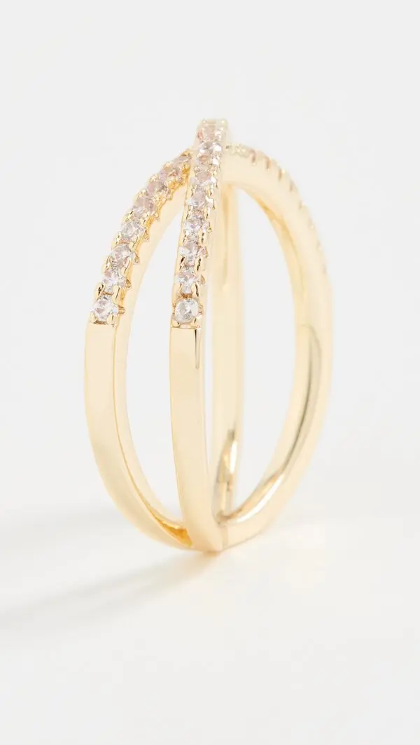 Shashi Stacey Pave Ring