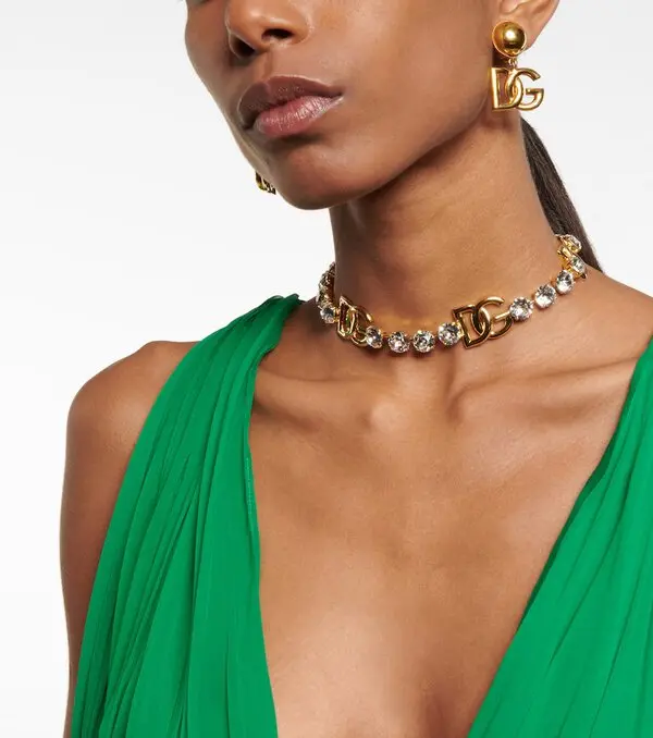 Dolce & Gabbana Dg Embellished Necklace