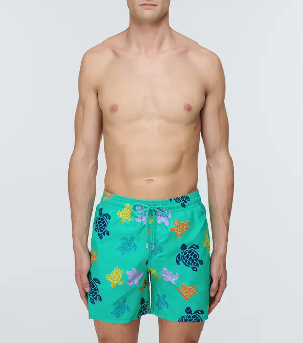 Vilebrequin Moorea Ronde Des Tortues Swim Shorts