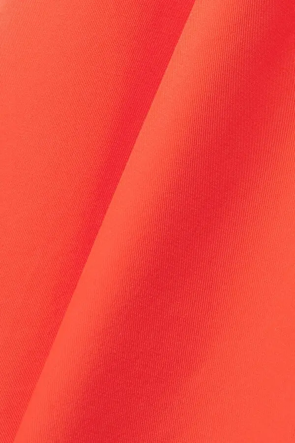 Max Mara Egemone Double-breasted Cotton-gabardine Coat - Orange