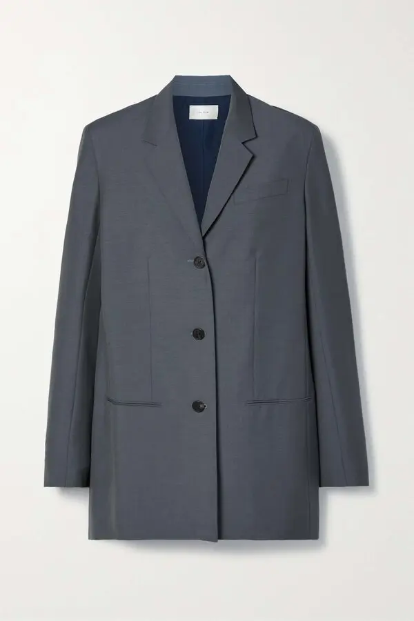 THE ROW Dalia Wool And Mohair-blend Blazer