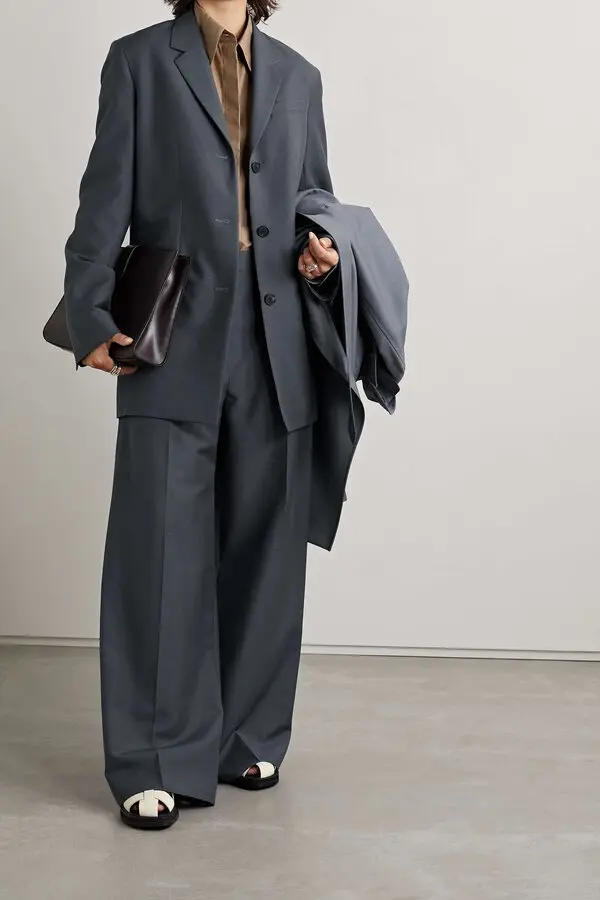 THE ROW Dalia Wool And Mohair-blend Blazer