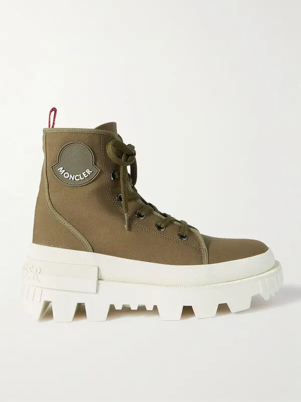 Moncler Desertyx Canvas Boots