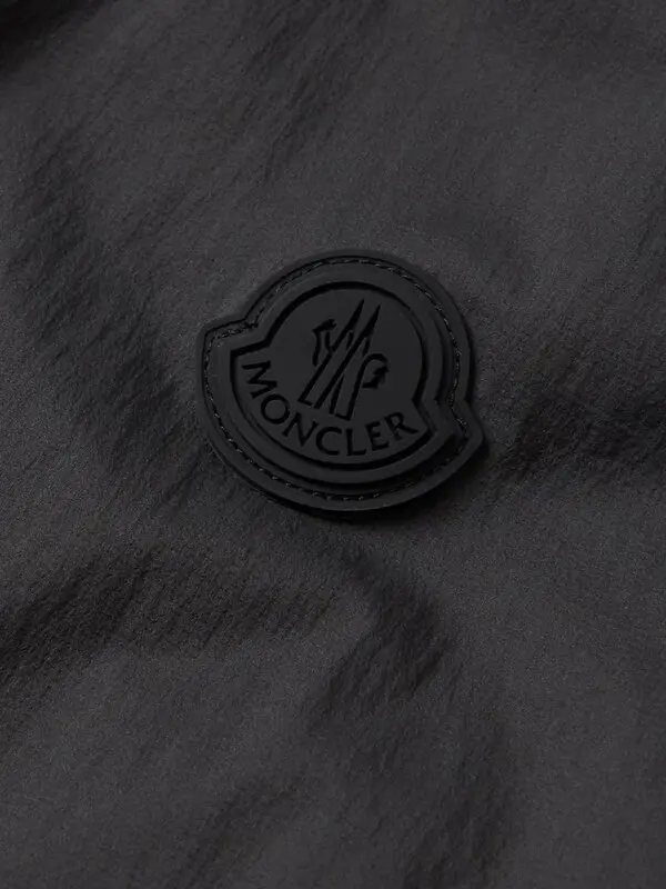 Moncler Ichiro Logo-print Padded Hooded Jacket - Black