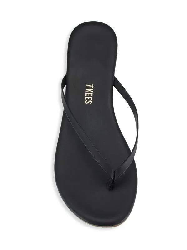 Tkees Leather Thong Sandals - Twilight