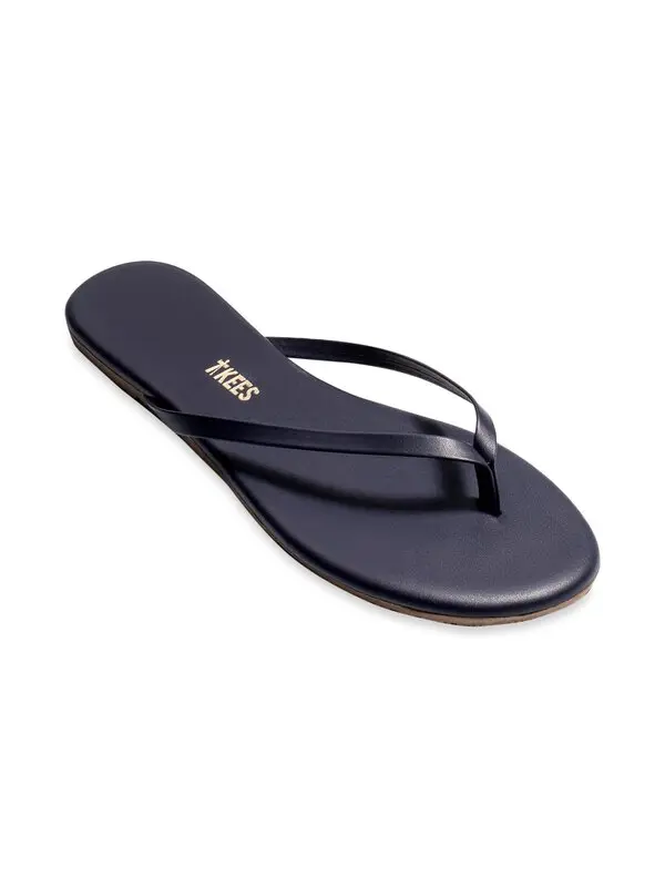 Tkees Leather Thong Sandals - Twilight