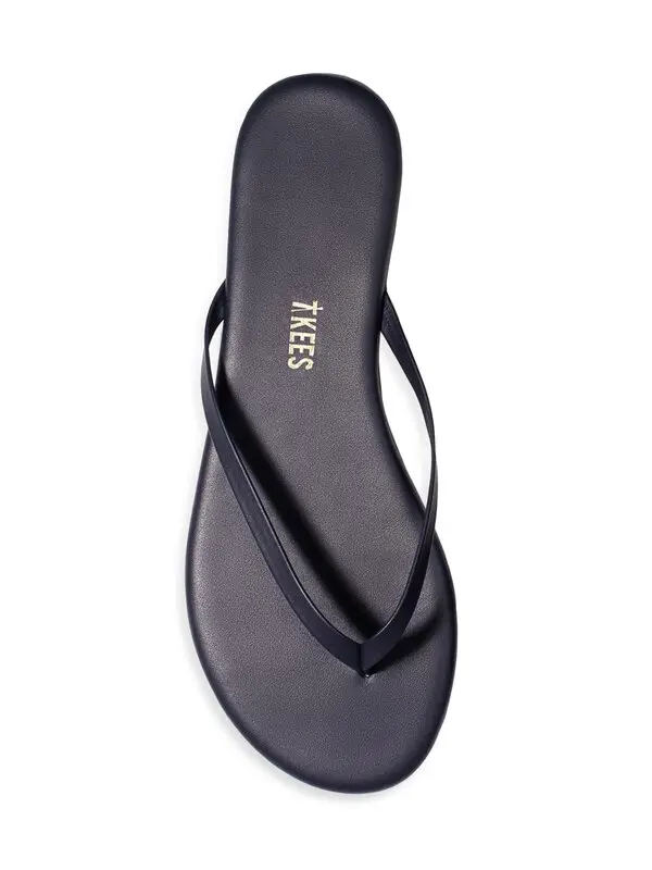 Tkees Leather Thong Sandals - Twilight