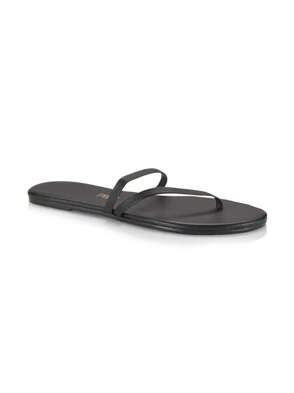 Tkees Sarit Leather Sandals - Black