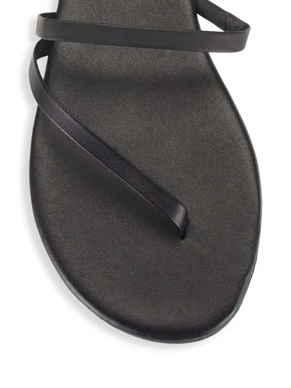 Tkees Sarit Leather Sandals - Black