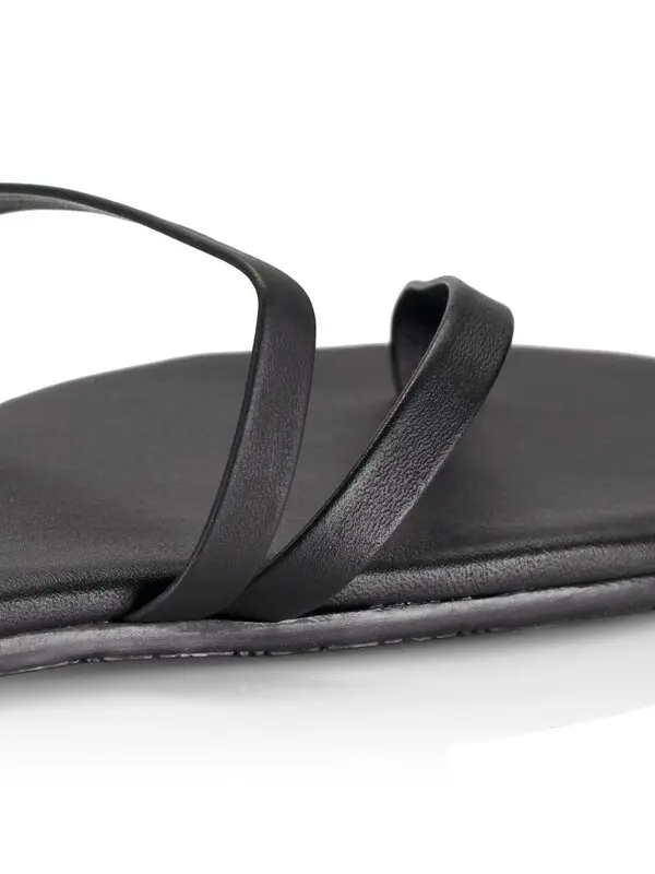 Tkees Sarit Leather Sandals - Black
