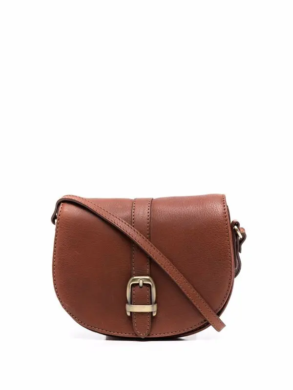 Barbour Laire Leather Saddle Bag