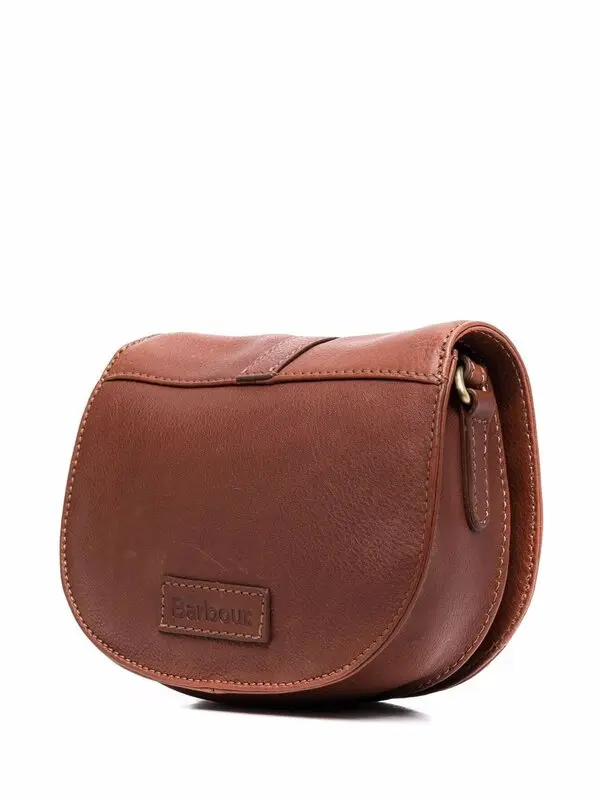 Barbour Laire Leather Saddle Bag
