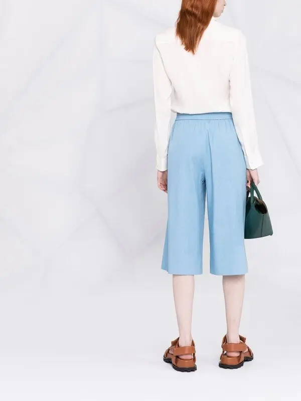 Theory Long-sleeve Silk Shirt - Neutrals