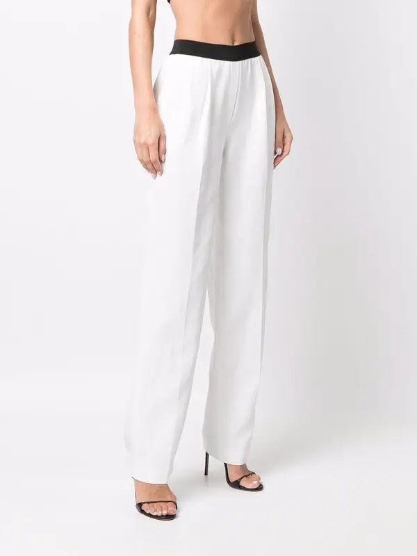 Loulou De Saison Takaroa Lds Straight-leg Trousers