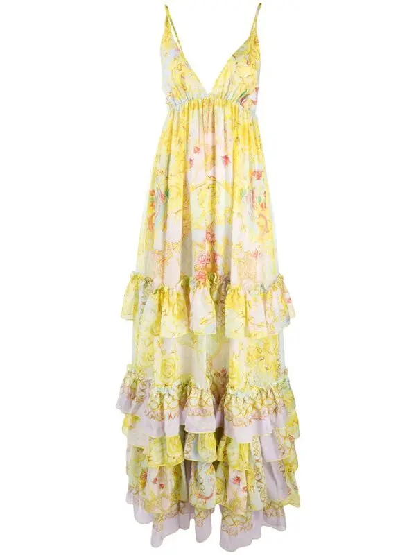 Philipp Plein Baroque Maxi Dress