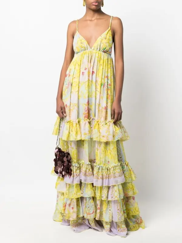 Philipp Plein Baroque Maxi Dress