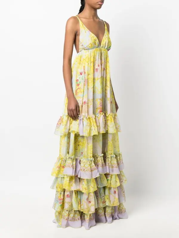 Philipp Plein Baroque Maxi Dress