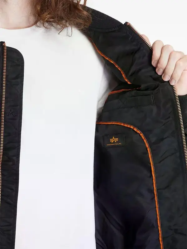 Alpha Industries Ruched Bomber Jacket
