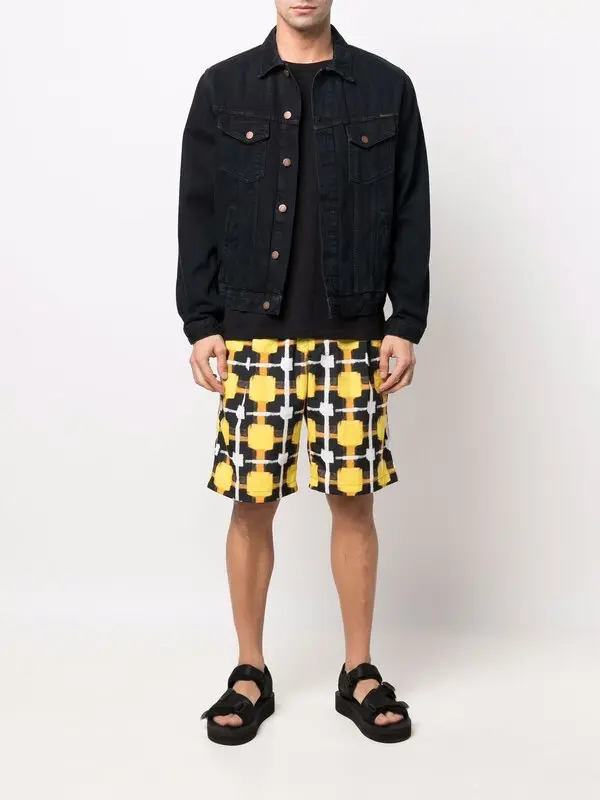 COUNTY OF MILAN Marcelo Burlon Straight-leg Track Shorts